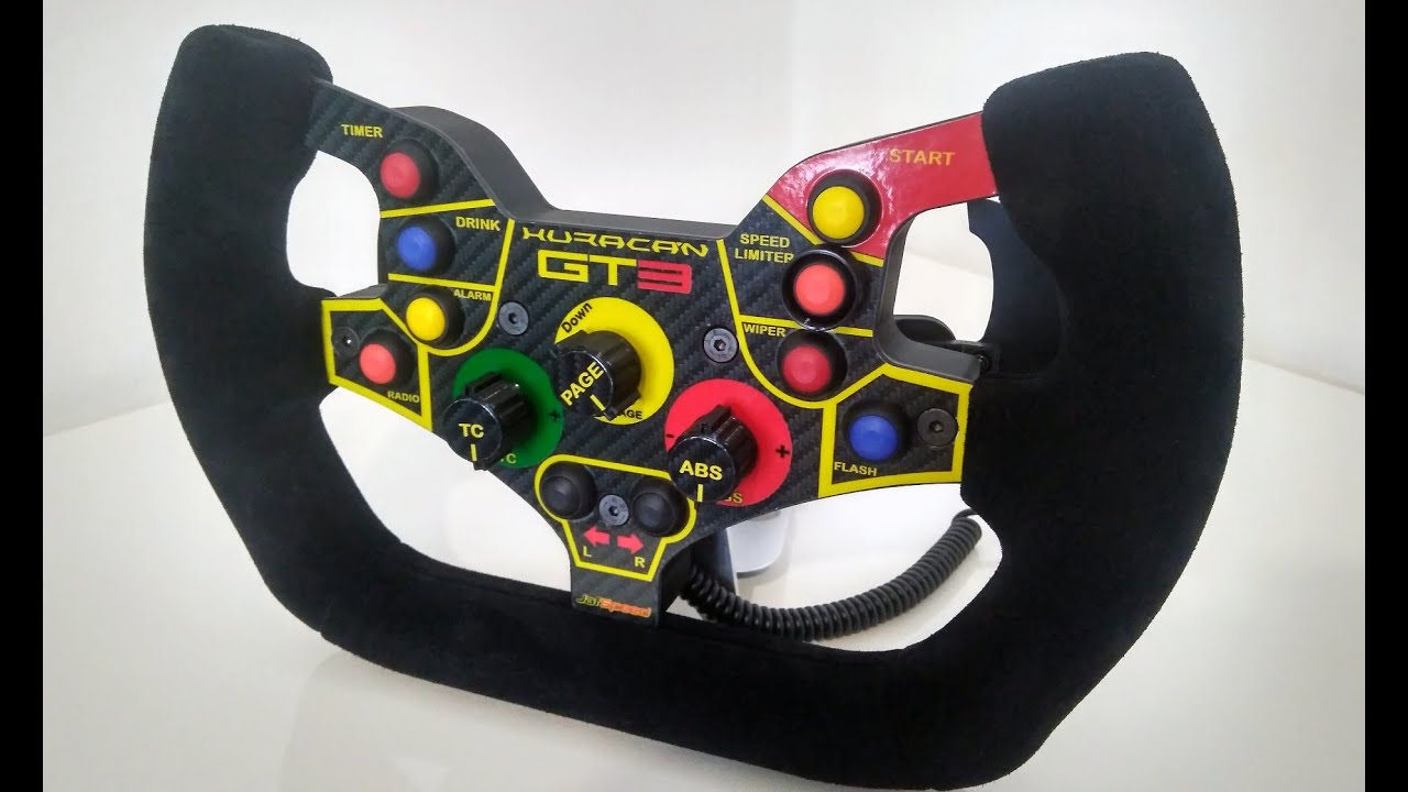 GT3 Steering Wheel – Ben Clement Portfolio
