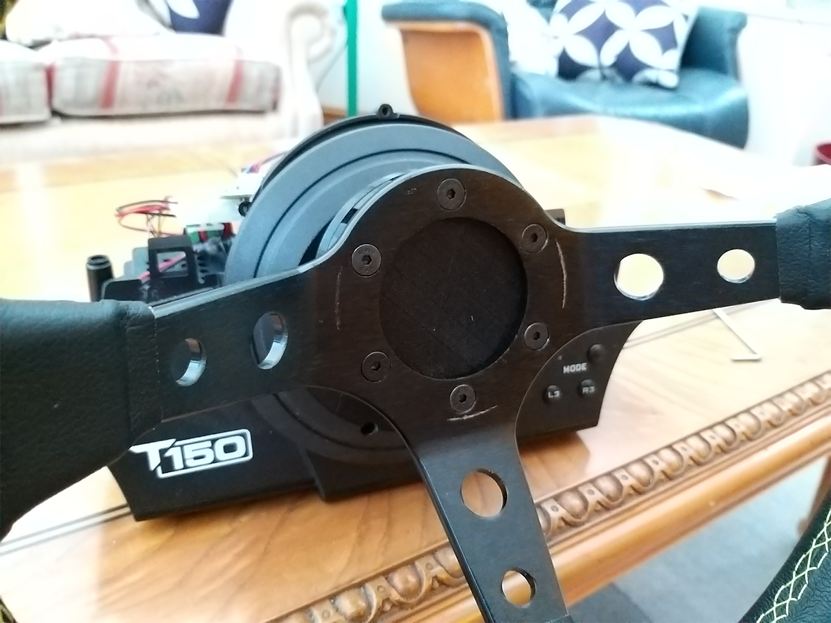 Thrustmaster T150/TMX Steering Wheel Adapter – Ben Clement Portfolio
